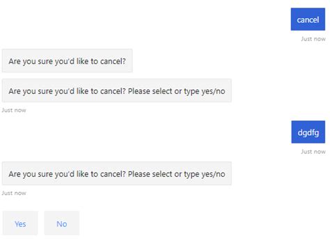 C Bot Framework Prompt And Retry Prompt Messages Appear At The Same
