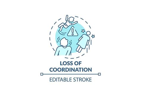 Loss Of Coordination Concept Icon Artofit