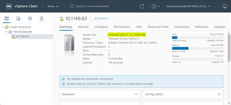Upgrade Vsphere Esxi 60 To 67 In Three Ways Virtualization Howto
