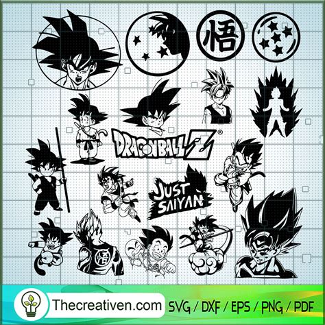 Dragon Ball Svg Premium And Original Svg Cut Files