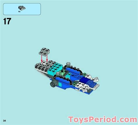 Lego 70003 Eris Eagle Interceptor Instructions And Parts List