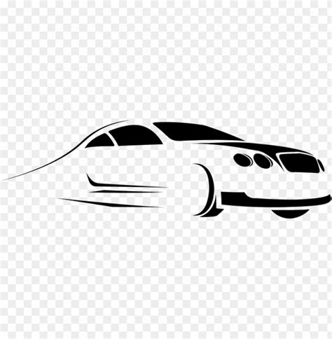 Free Download Hd Png Automobile Car Drive Ride Silhouette Styli Car