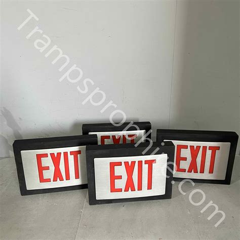 Mounted Exit Signs Tramps Prop Hire