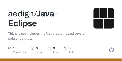 Github Aedignjava Eclipse This Project Includes My First Programs