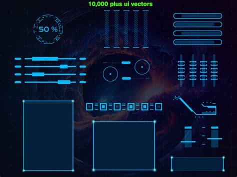 SCI FI UI PLUS SCIFI ELEMENTS
