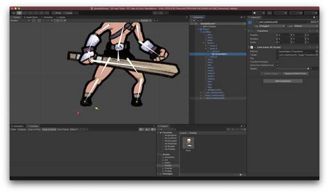 unity2019 3最新2d 骨骼 ik 动画 换装 全面指南！ 技术专栏 unity官方开发者社区
