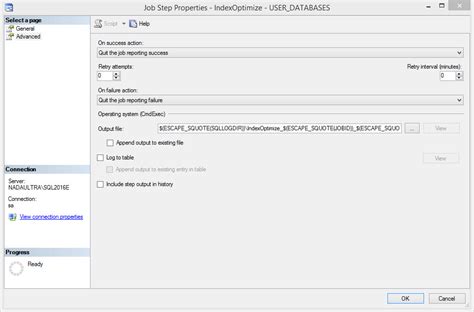 Index Maintenance Job Failed Saying Update Is Not Necessary Database Administrators Stack
