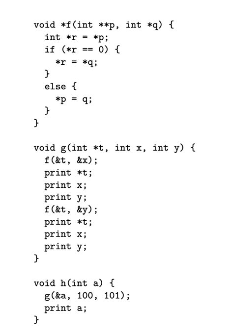 Solved Consider The Following MicroC Code What Will Be Chegg Com