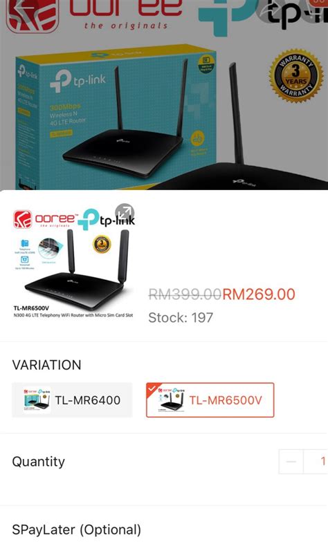 Tp Link G Router Modem Computers Tech Parts Accessories Networking On Carousell