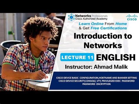 Ahmed Malik On Linkedin Cisco Basic Configuration And Password