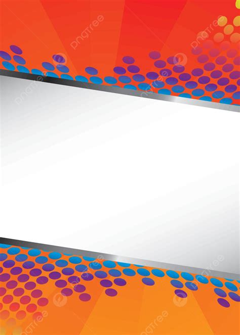 Funky Circles Layout Frame Background Silver Vector Frame Background