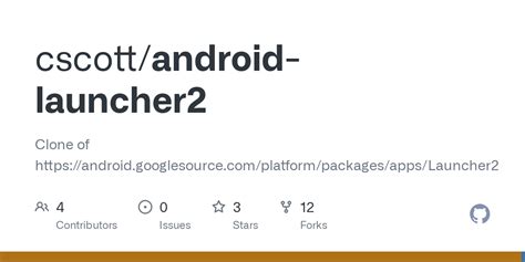 Github Cscott Android Launcher Clone Of Https Android Googlesource Platform Packages