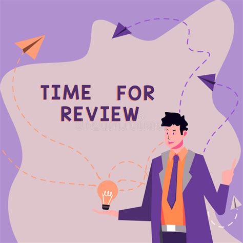 Inspiration Showing Sign Time For Review Concept Meaning Evaluation