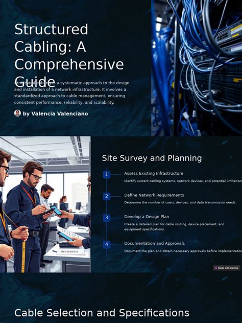 Structured Cabling A Comprehensive Guide Pdf Computer Network