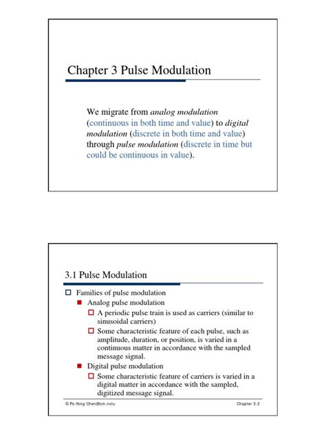 chap3 pdf pdf sampling signal processing modulation