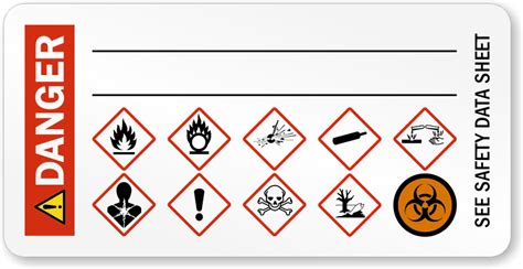 Sds Labels Preprinted And Custom Msds