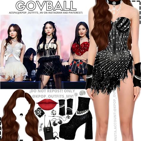 Aespa Gov Ball Festival Live Performance Giselle Inspired Outfit