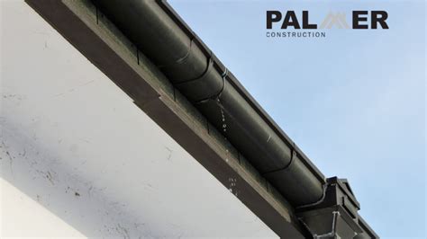 How To Fix A Leaking Gutter Joint Palmer Construction