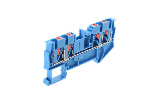 Pt 2 5 S Quattro Hot Selling Phoenix Push In Wiring Crimp Connector Din Rail Terminal Block