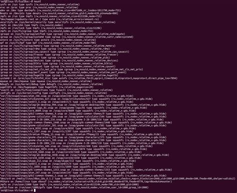 Mount Linux Home Folder Wrongly Mounted After Guest Addition Unix