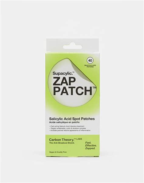 Carbon Theory Salicylic Acid Zap Spot Patches X 40 Asos