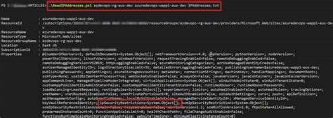 Azure Devops Bulk Ip Address Restriction Of Azure App Service Dynamically Using Powershell