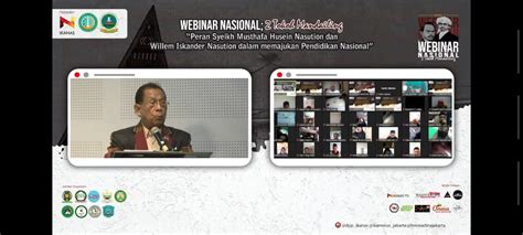 Webinar Nasional 2 Tokoh Mandailing ” Pahlawan Nasional ” Syeikh