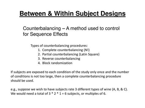 Psychology 3450w Experimental Psychology Ppt Download