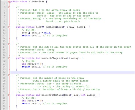 solved java and use the testcodes and author class to do