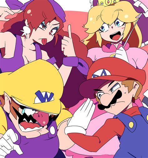 Wario And Peach