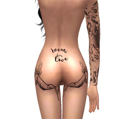 Anal Slut Tattoos Wickedwhims Loverslab