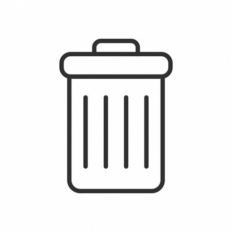 Delete Junk Remove Rubbish Trash Trash Can Waste Icon Download On Iconfinder