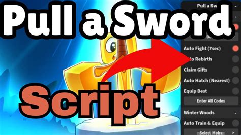 Pull A Sword Script Auto Farm Auto Click Pastebin 🚀🔥 Youtube