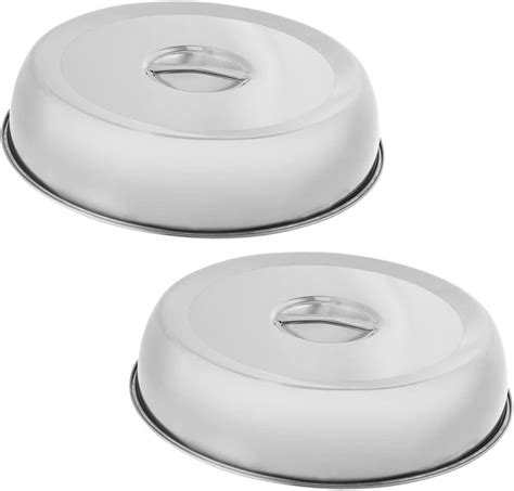 Marmerdo 2pcs Grill Cover Stainless Steel Melting Dome Lid