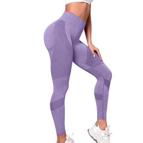 Yoga Women Leggings Clearance Thick High Waist Yoga Pants With Pockets