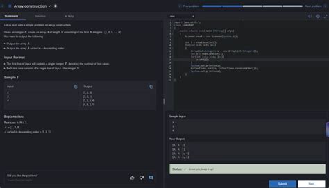 Learned About Array Construction Day5 Javaprogramming Codechef Arrays Codingjourney