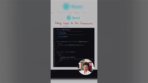 Adding Types To The Components In Reactjs Typescript