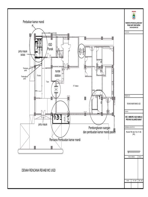 Rehab Ruang Ugd Lanjutan 3 Model Pdf
