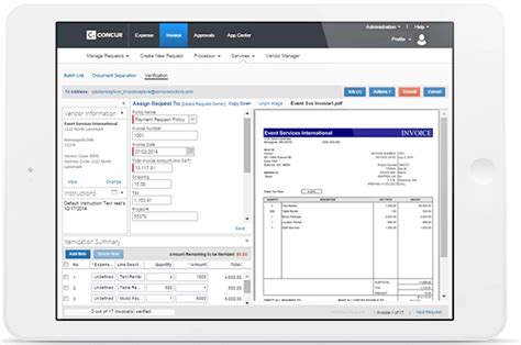 Ap Automation Software System Accounts Payable Processing Solution Sap Concur Canada