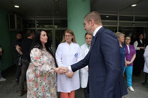 Hristijan Денеска присуствував на почетокот на комплетното реновирање и реконструкција на