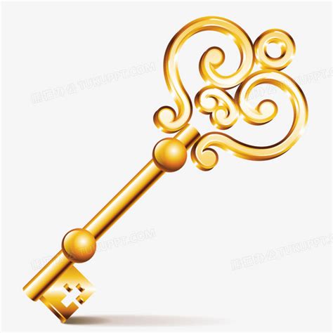 矢量开锁钥匙png图片素材下载 开锁png 熊猫办公