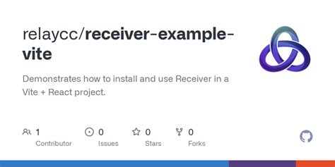 Github Relaycc Receiver Example Vite Demonstrates How To Install And Use Receiver In A Vite