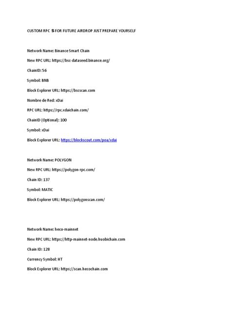 custom rpc pdf
