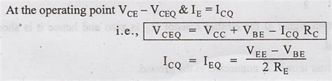 Basic Differential Amplifier Operation Analysis Summary