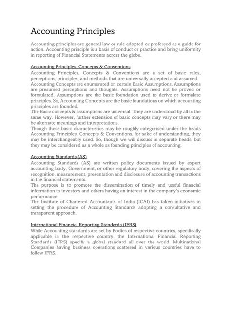 Accounting Principle Pdf Accounting Principle Pdf