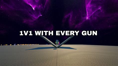 V With Every Gun Player By Desertcreate Fortnite Creative Map Code