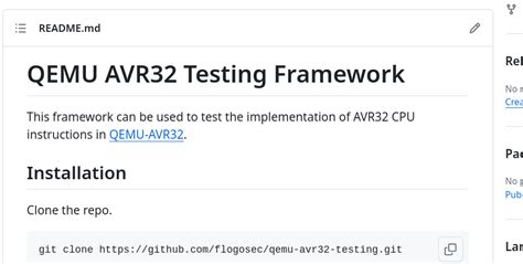 QEMU AVR Testing Framework Published Florian Göhler