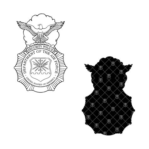 Air Force Security Forces Police Badge