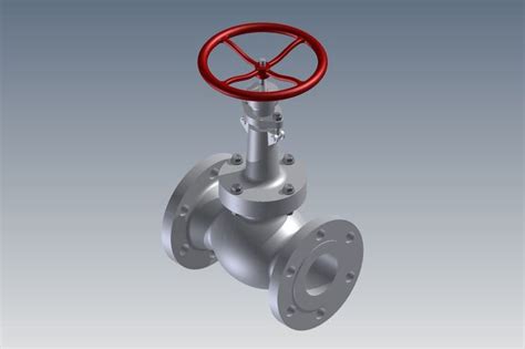 Globe Valve Autodesk Inventor STEP IGES Other D CAD Model GrabCAD