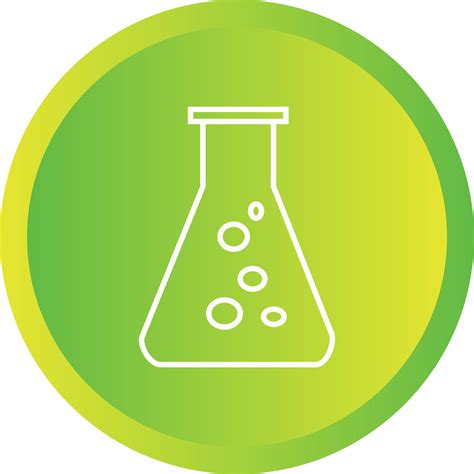 Beautiful Flask Vector Line Icon 17483455 Vector Art At Vecteezy